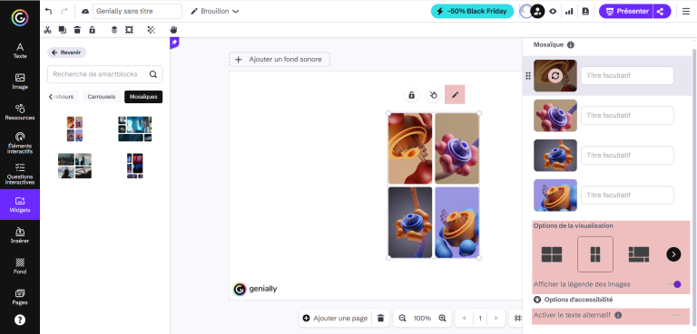 Genially : La zone d’édition – Tutothèque